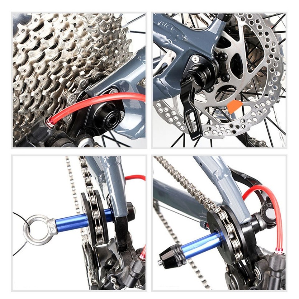 Sleek Black 12mm Thru Axle Chain Keeper for Bikes Easy to Install and ...