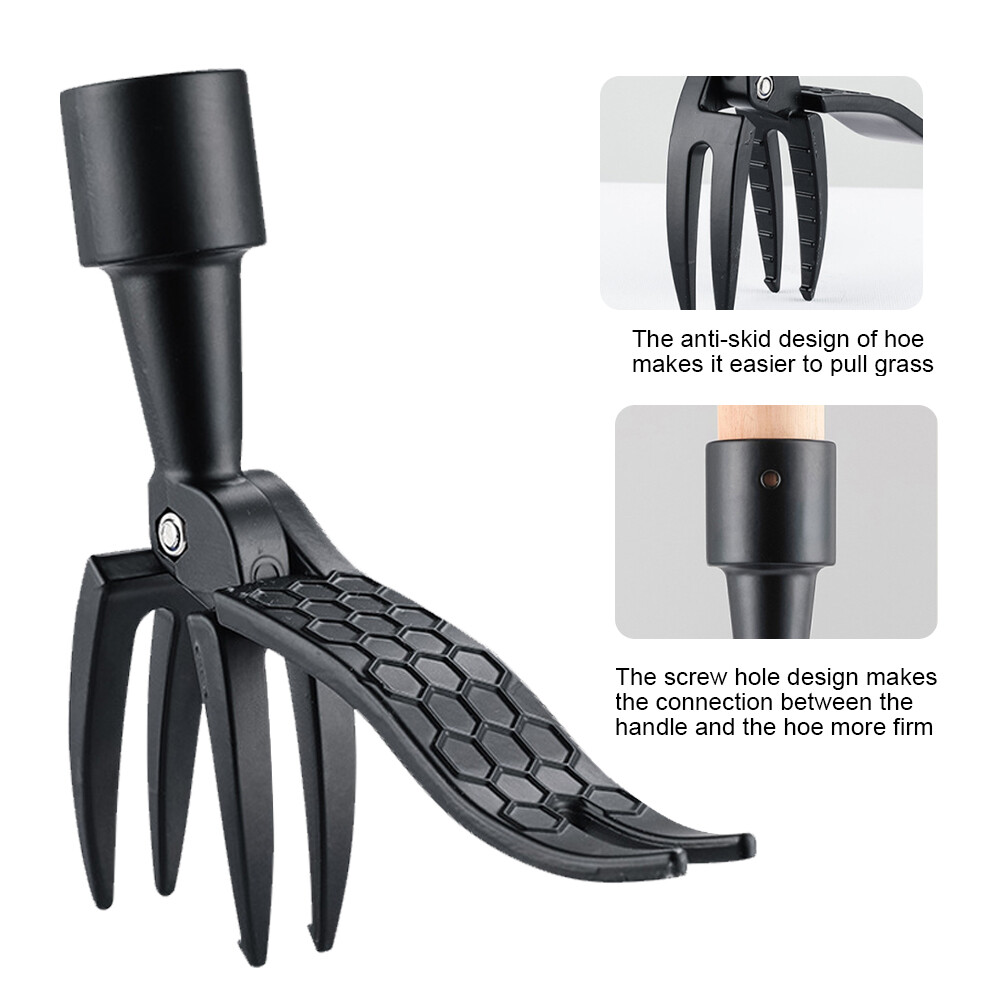 Root Remover Digging Garden Tool With Foot Pedal Accessories Claw ...