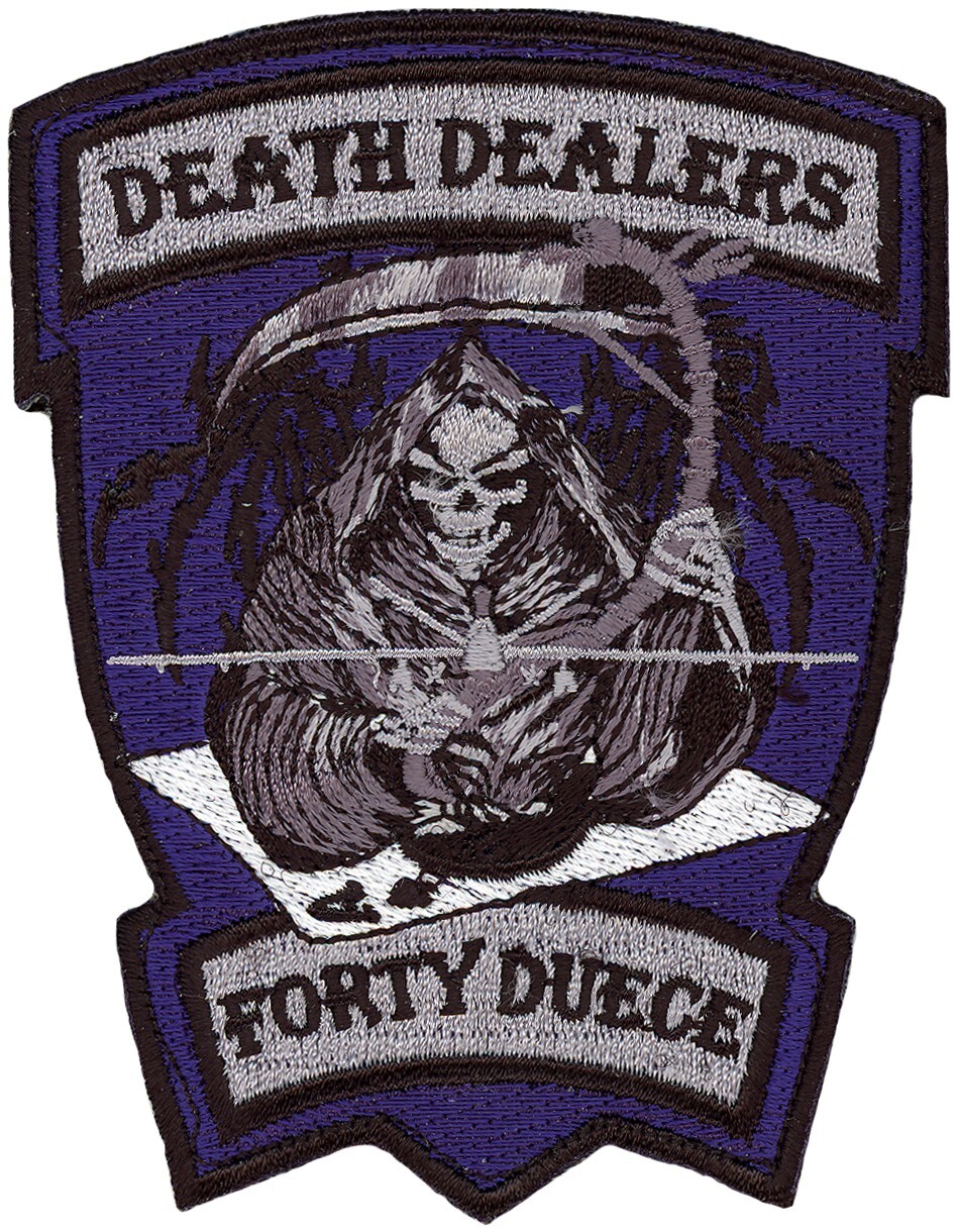 USAF 42d ATTACK SQUADRON PATCH - DEATH DEALERS | eBay