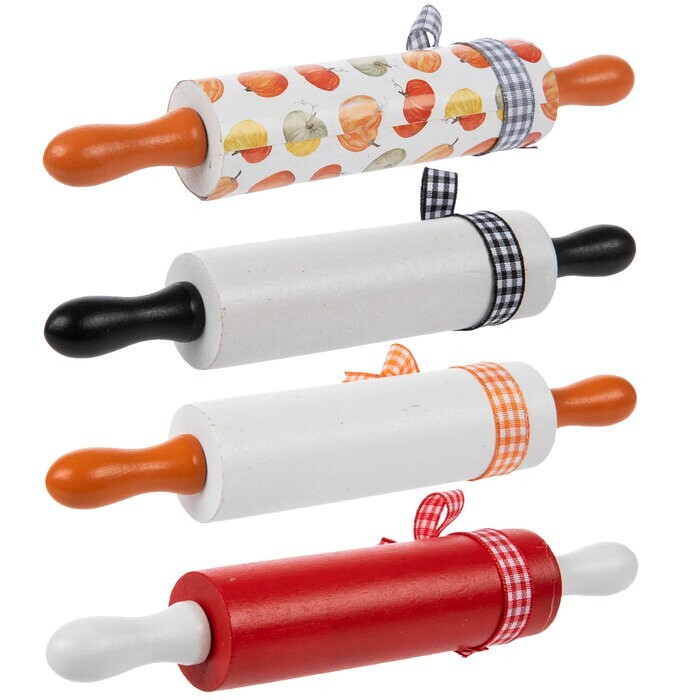 Fall Mini Wood Rolling Pins | eBay