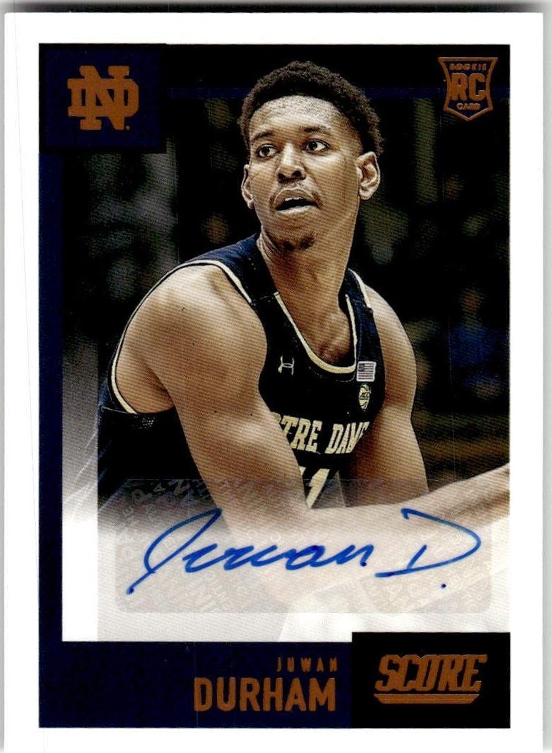 2021-22 Panini Chronicles Draft Picks - Score Rookie Autographs Juwan ...