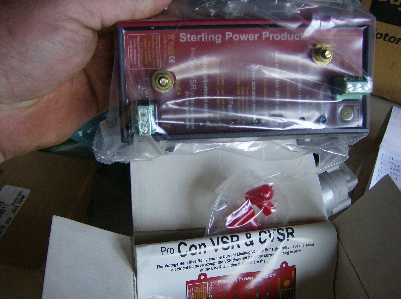 STERLING PRO CON VSR 80 AMP CONTINUOUS DIGITAL VOLTAGE RELAY | eBay