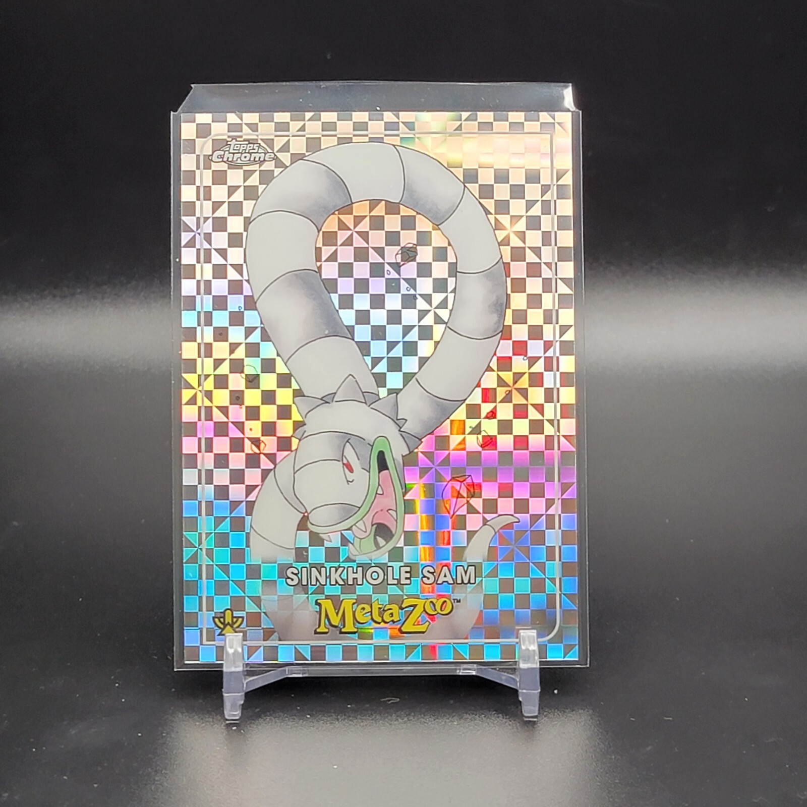 2022 Topps Chrome MetaZoo X-Fractor #57 Sinkhole Sam Blaster Exclusive ...