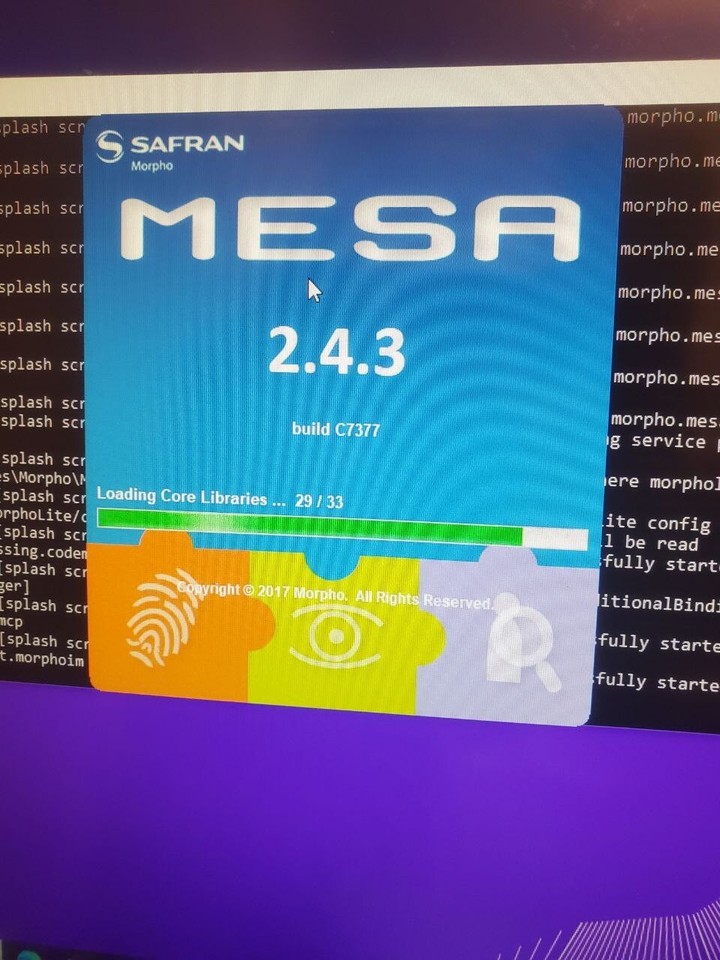 Idemia TPE LiveScan Cabinet With Morpho TP5300 Fingerprint Palmprint ...