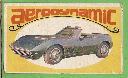 #D298. 1970 SCANLENS WAY-OUT WHEELS LARGE CARD #23 AERODYNAMIC | eBay