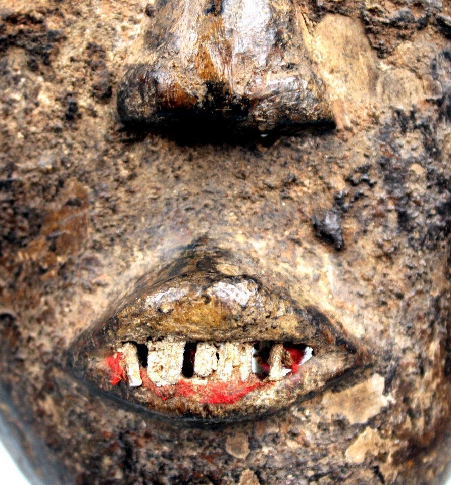 African Art Primitive Arts - Ancient Racing Mask Dan - Extra Patina ...