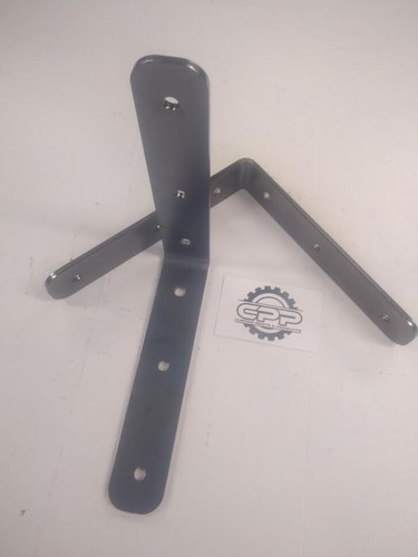 CORNER BRACE ANGLE BRACKET 5mm Thick Steel L RIGHT ANGLE Timber Wood ...