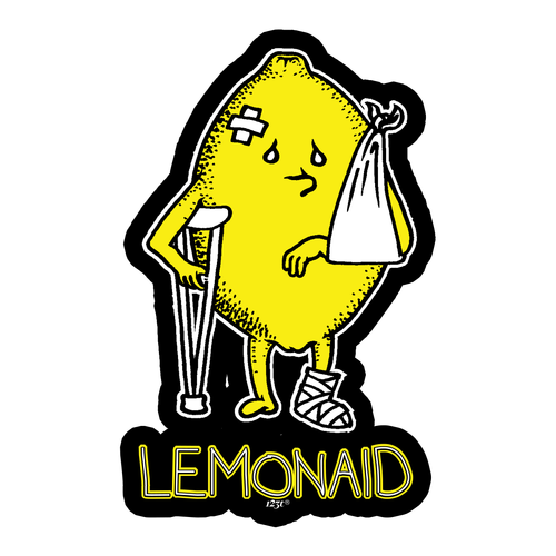 2 x Large Car Stickers - lemonaid Decal Bumper Bike Truck Laptop Window ...