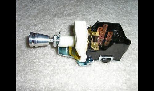 Billet Aluminum GM Chevy GMC Headlight Switch dash dimmer street rod ...