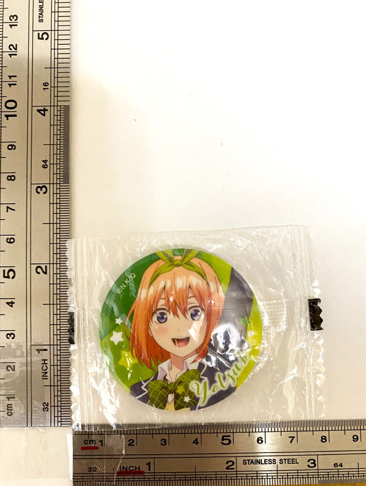 Yotsuba Nakano The Quintessential Quintuplets Button Badge Bandai ...