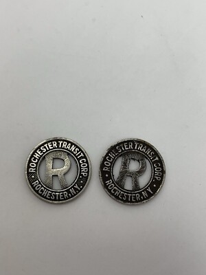 Two 1965-68 ROCHESTER TRANSIT CORP NEW YORK Subway Train Streetcar Bus ...