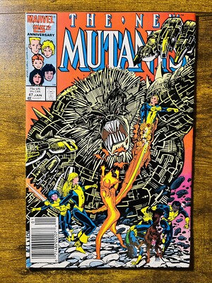 NEW MUTANTS 47 NEWSSTAND CHRIS CLAREMONT STORY MARVEL COMICS 1987 ...