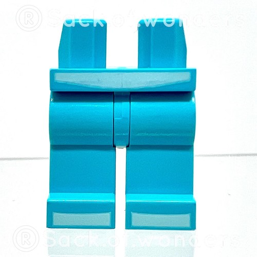 LEGO Part Minifigures Sky Blue Aqua Light Leg Feet Pants Shoe NEW ...
