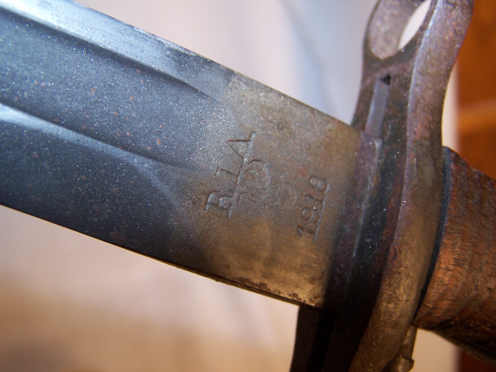 RARE Antique 1918 Military WWI M1905 Bayonet w/ Orig. Sheath | eBay