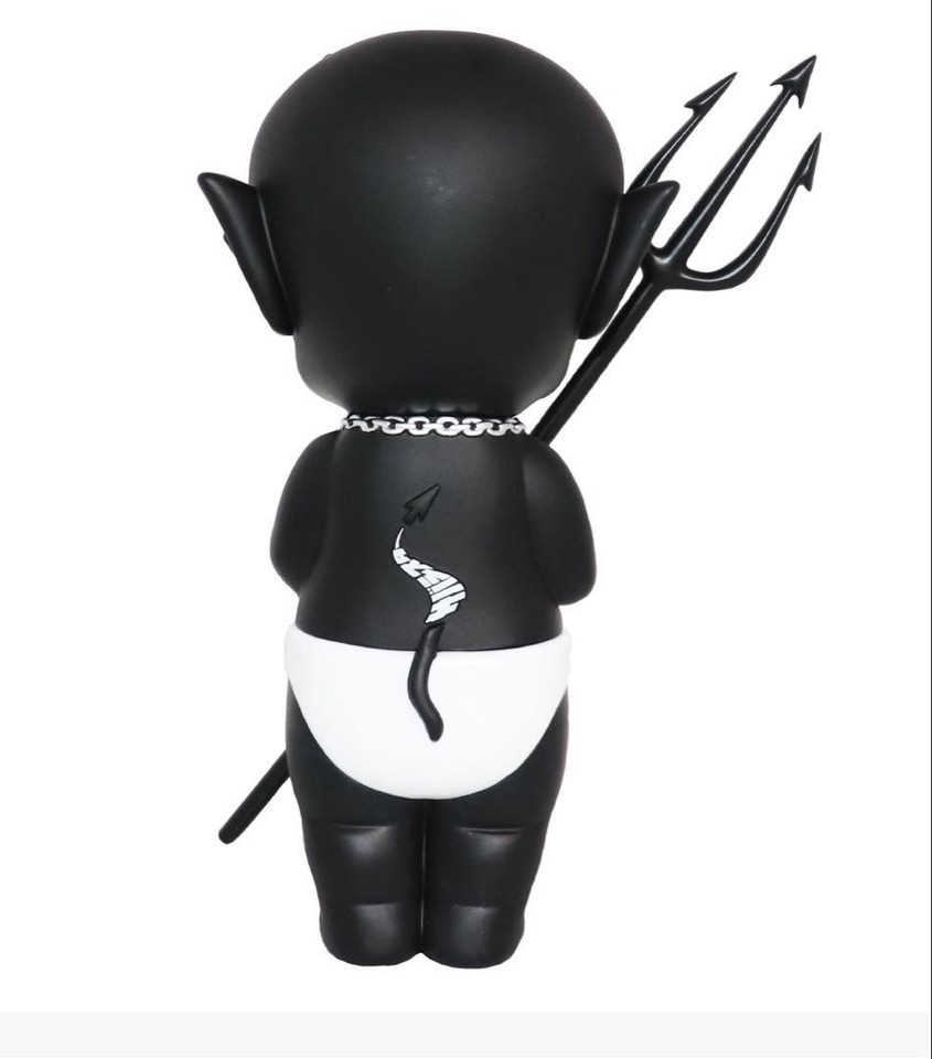 Stylish Black Sabadevichan Figure with Trident New | eBay