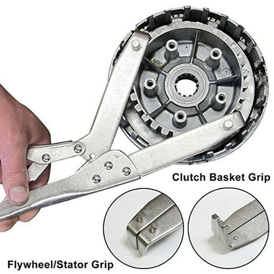 Clutch Holding Tool Flywheel MX Motocross Off-Road Enduro Bike Lockable ...