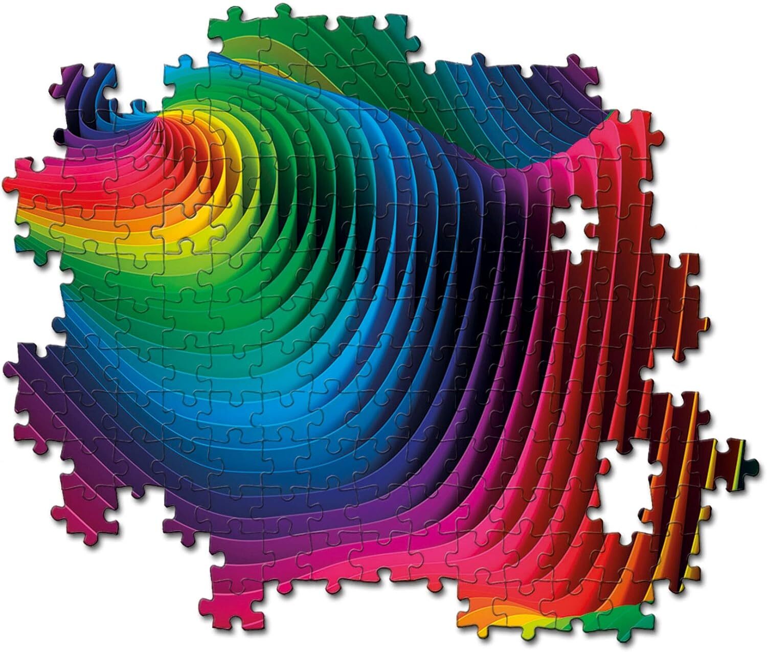 Clementoni 35093, Colour Boom Waves Puzzle for Children and Adults ...