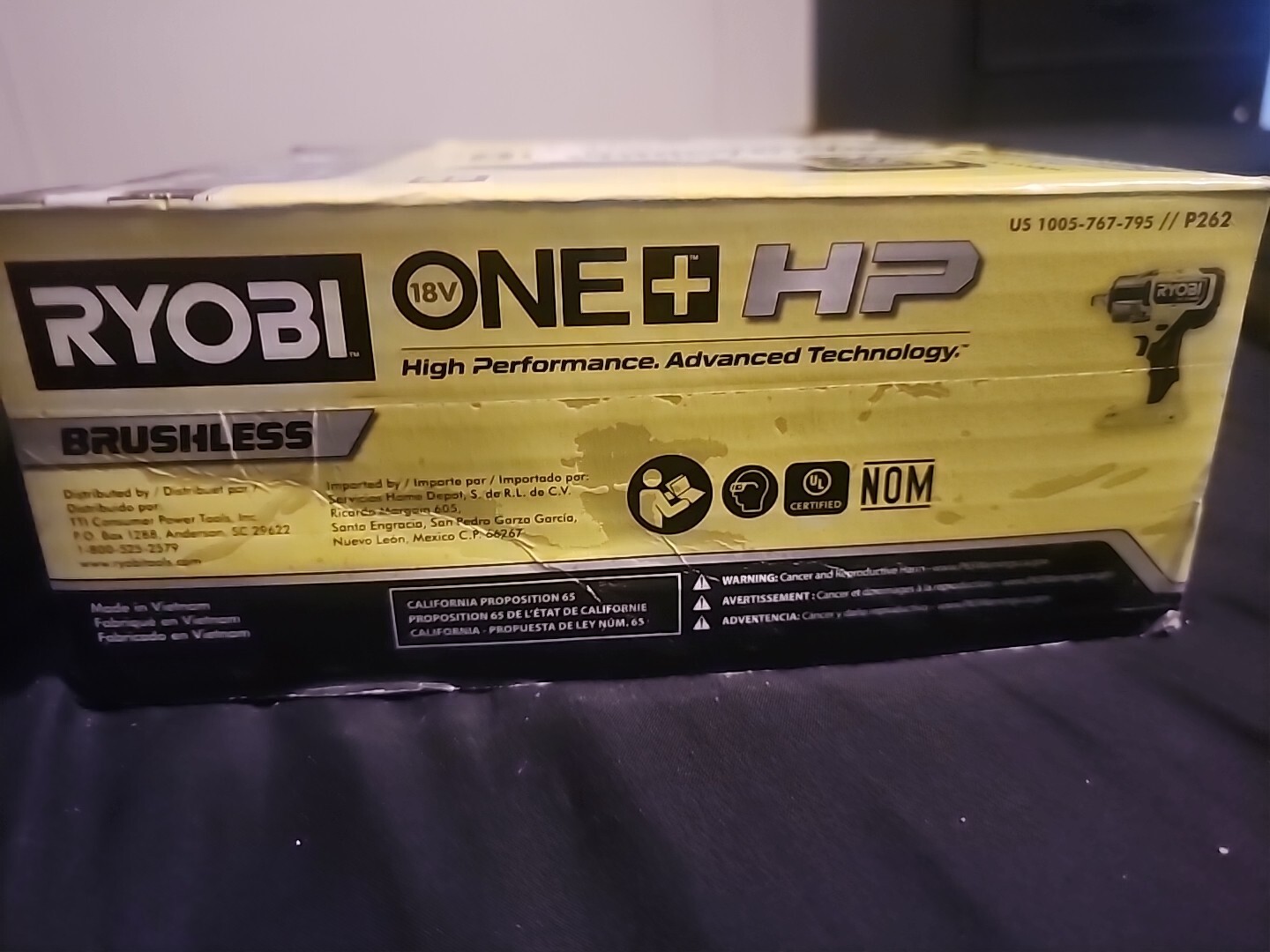 Ryobi PBLHM101B One 18V Brushless Hammer Drill for sale online | eBay