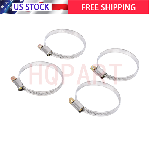 4Pcs New Narrow Band 9mm Steel Hose Clamp 40-60mm HC40-60/9 | eBay