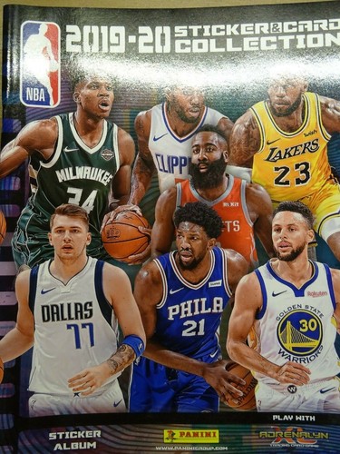 Album NBA BasketBall 2019-2020 Stickers & Cards Collection * NEUF ...