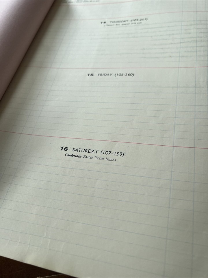 Vintage 1932 Hand Written Diary Notes Prop History Notebook Old Journal ...