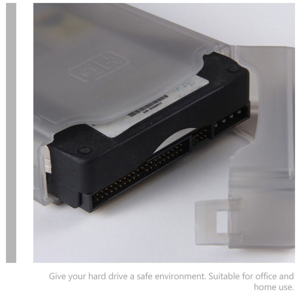 5 Pcs Hard Disk Protection Box Portable Hdd Organizer Case Protective ...
