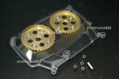 Clear Timing Cover Cam Gear Pulley Camshaft Levin AE86 Corrolla MR2 MK1 ...