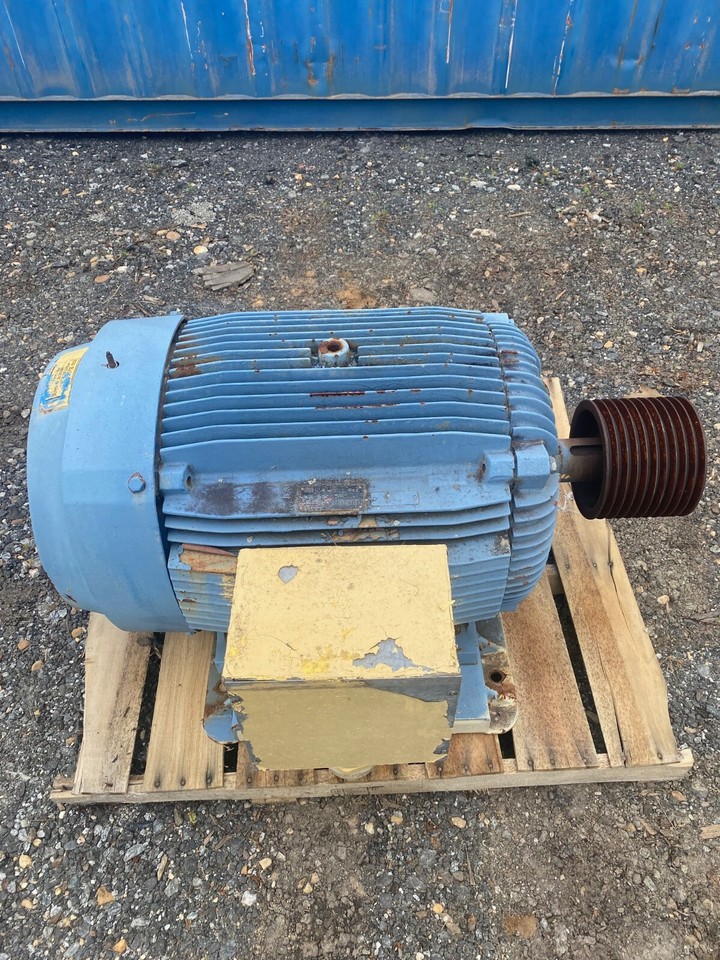 Weg IPE125-444T Motor, 125 HP, 1780 RPM, 460 Volt, 3 Phase | eBay
