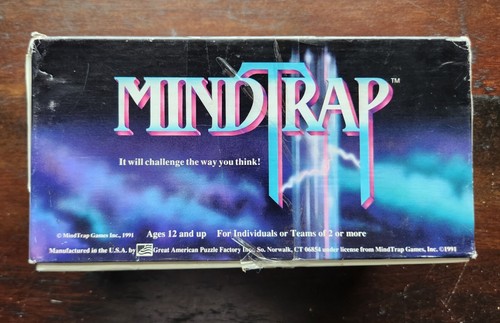 Mindtrap 1991 Mind Trap Board Trivia Card Game | eBay