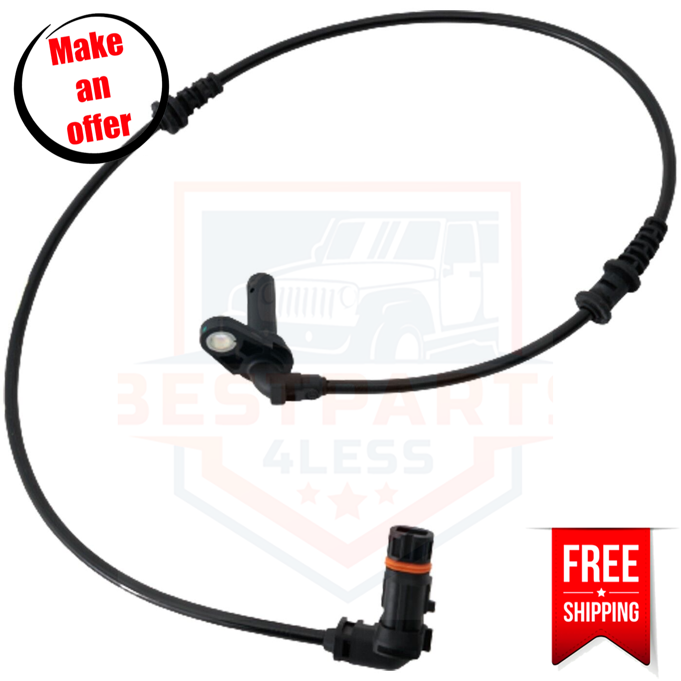 ABS Speed Sensor 2129053303 Left Side for 2015-2018 Mercedes Benz ...