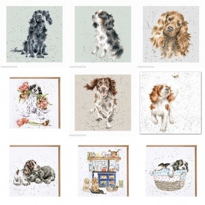 Wrendale Dog Greeting Card Spaniel | eBay