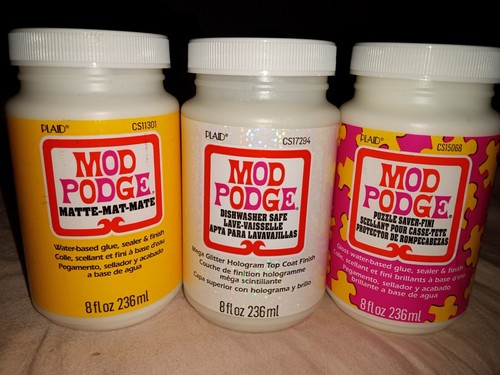 Mod Podge 8 oz New Choose Your Type Matte, Gloss, Puzzle Save or ...
