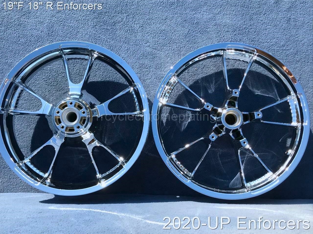 Harley Chrome 2020-23 Enforcer Wheels Rotors Legs Street Glide Exchange ...