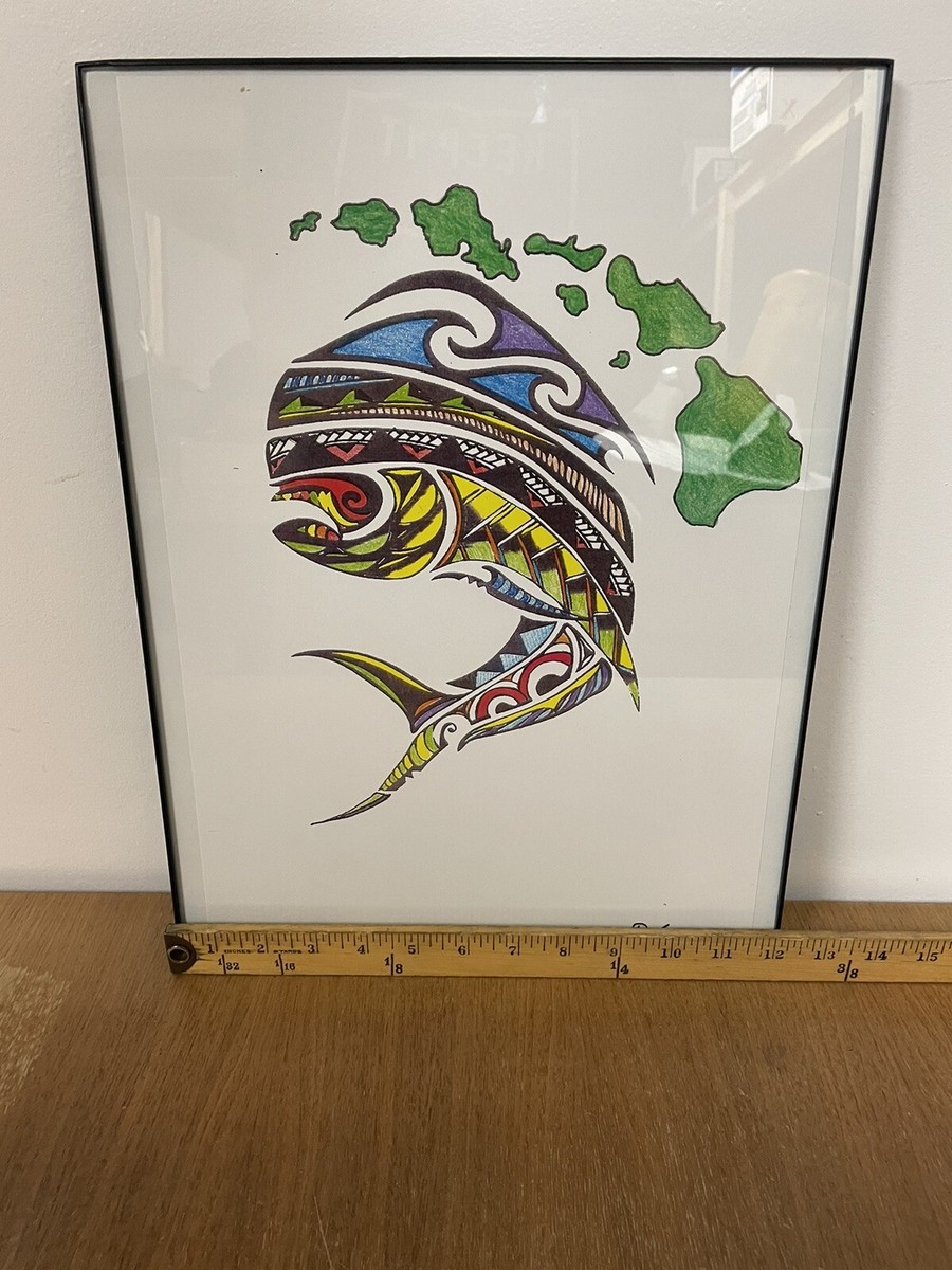 How To Draw Hawaiian Tribal Art