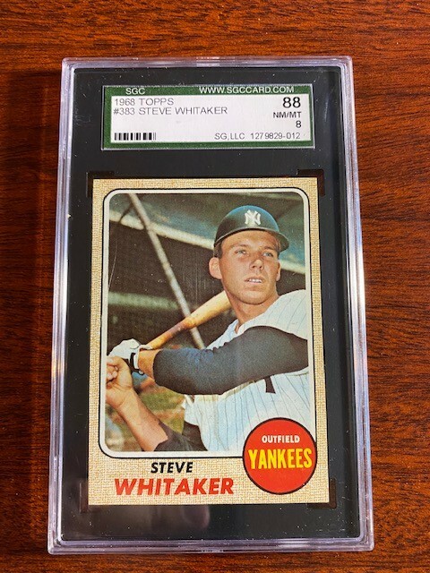 1968 Topps - Steve Whitaker #383 for sale online | eBay