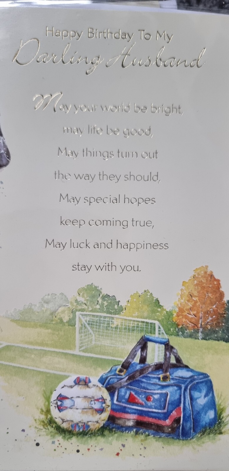 Birthday Card Husband Happy Birthday To My Darling Husband Lovely