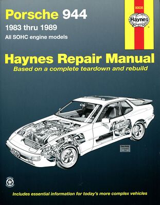 944 83-89 Revue Technique Haynes PORSCHE Anglais Etat - NEUVE PORT ...