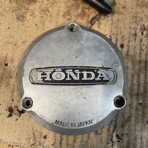 Stator Alternator Magneto Outer Access Cover Cap 70s Honda Trail 90 ...