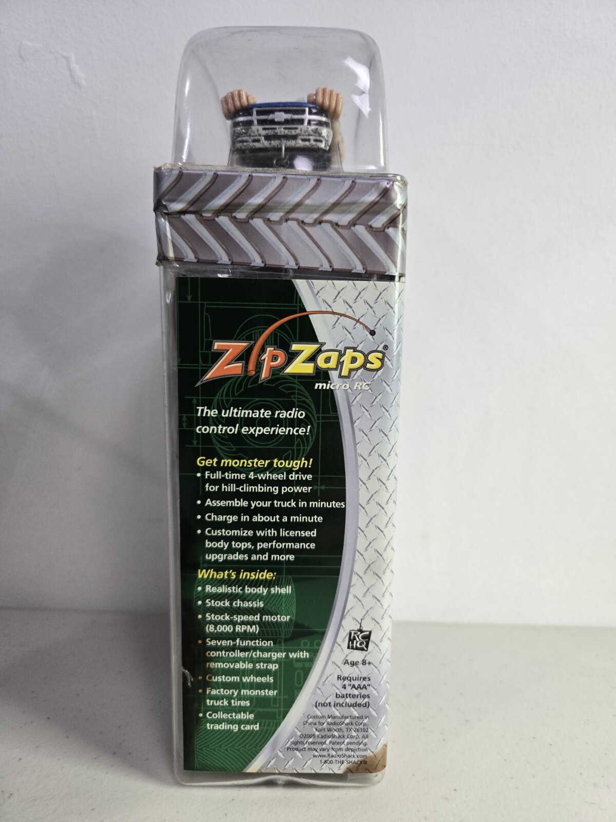 NEW ZIP ZAPS Micro RC Radio Shack Samson Monster Truck Starter Kit ...