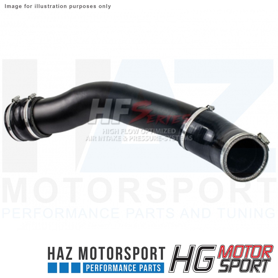 HG Motorsport 3.5" Intake Hard Pipe Kit Black Hose For Audi RS3 8V ...