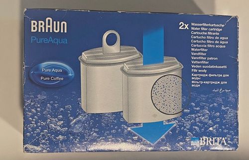 2 Pack Braun Brita PureAqua Coffee Maker Water Filters, KWF2, 3112770 ...
