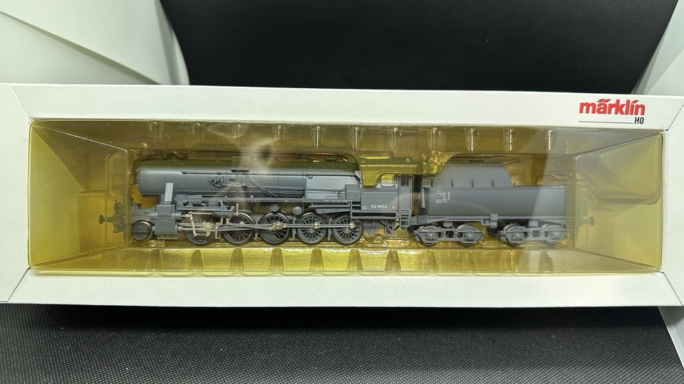 Märklin 3393 – Dampflok BR 52 der DB – H0 – OVP – Sammlungsauflösung ...