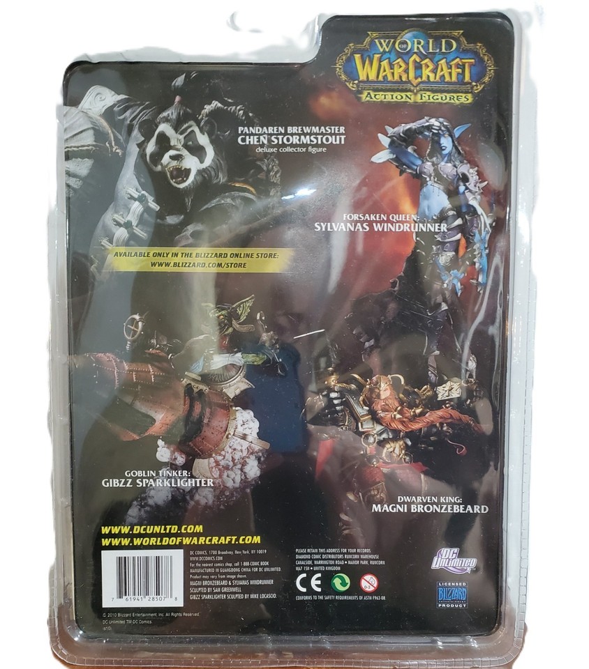World of Warcraft Series 6 Magni Bronzebeard [Dwarven King] Action ...