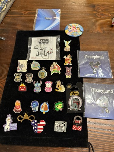 Nice Lot Of Over 25 Disney Pins | eBay