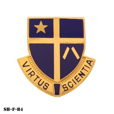 LaSalle College ~ Virtus Scientia ~ US Army ROTC DUI Crest Pin NEW | eBay