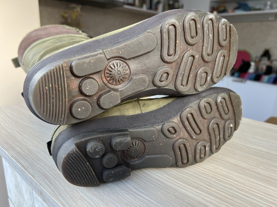 UGG Belcloud Waterproof Winter Boots Suede Shearling EU 37,5 | eBay