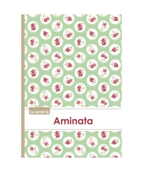 Le carnet d'Aminata - Lignes, 96p, A5 - Roses Tea time, XXX | eBay