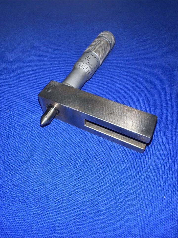 Vintage LUFKIN MICROMETER Depth Gage No.011 Used. | eBay