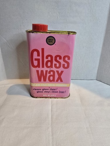 Gold Seal Glass Wax Window & metal Cleaner, half full | eBay