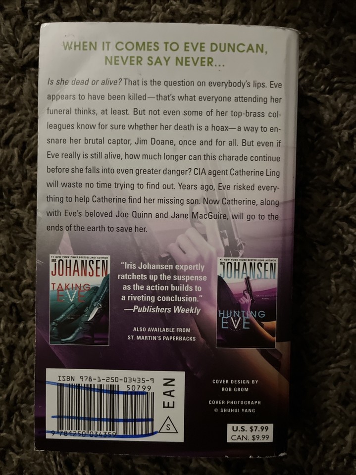 Eve Duncan Ser.: Silencing Eve : An Eve Duncan Novel by Iris Johansen ...